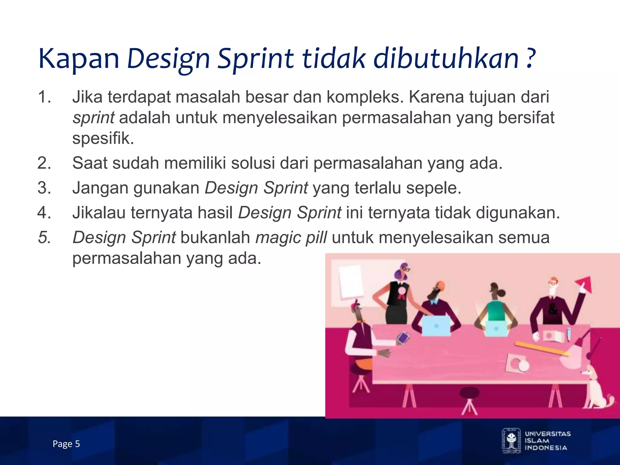 Design Sprint by Fahreza | PPTX