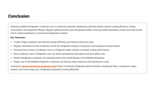 A Complete Guide to Cleaning a Delfield Refrigerator Condenser Coil | PDF