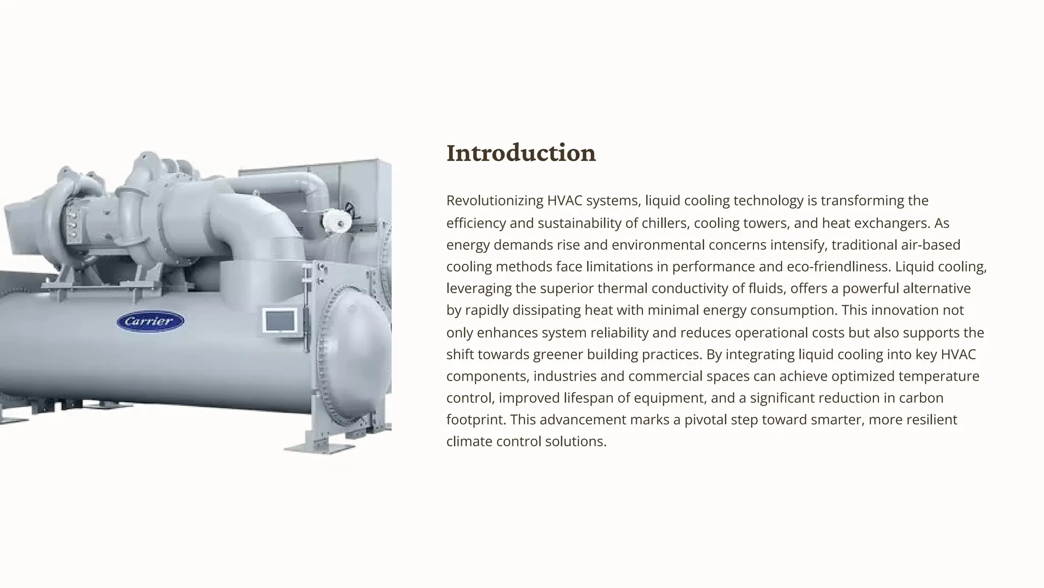 Liquid Cooling Technology in Heat Exchangers, Cooling Towers, and ...