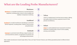 Kitchen Probe Uses Benefits and How They Work | PDF