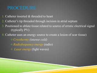Septal Ablations Presentation | PPTX