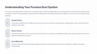The Complete Guide to Troubleshooting Your Home's Furnace Duct Issues | PDF