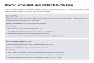 The Complete Guide to Troubleshooting Your Home's Furnace Duct Issues | PDF