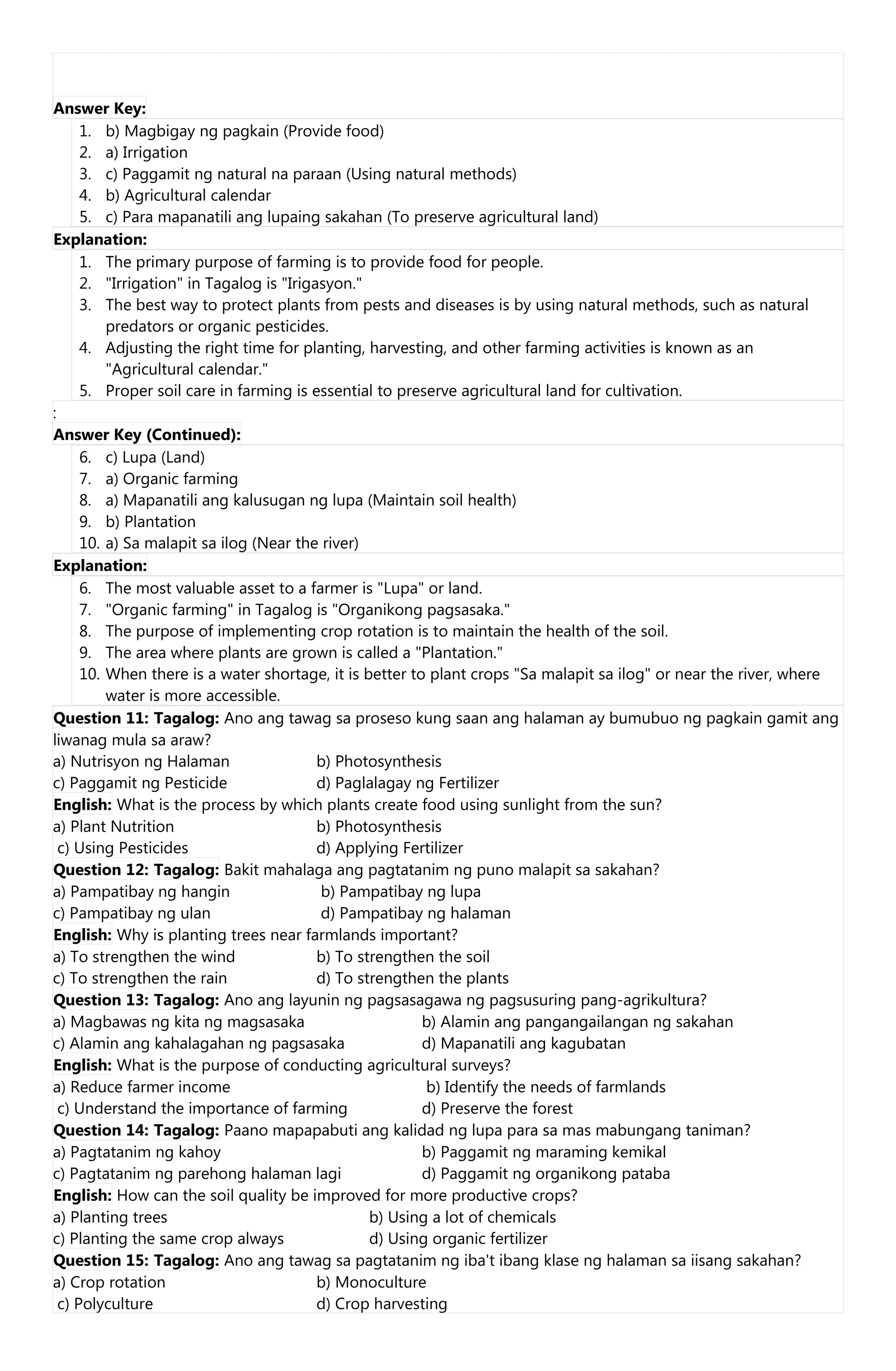 reviewer-EPP-TLE-agriculture grade 6 Q2 | DOCX
