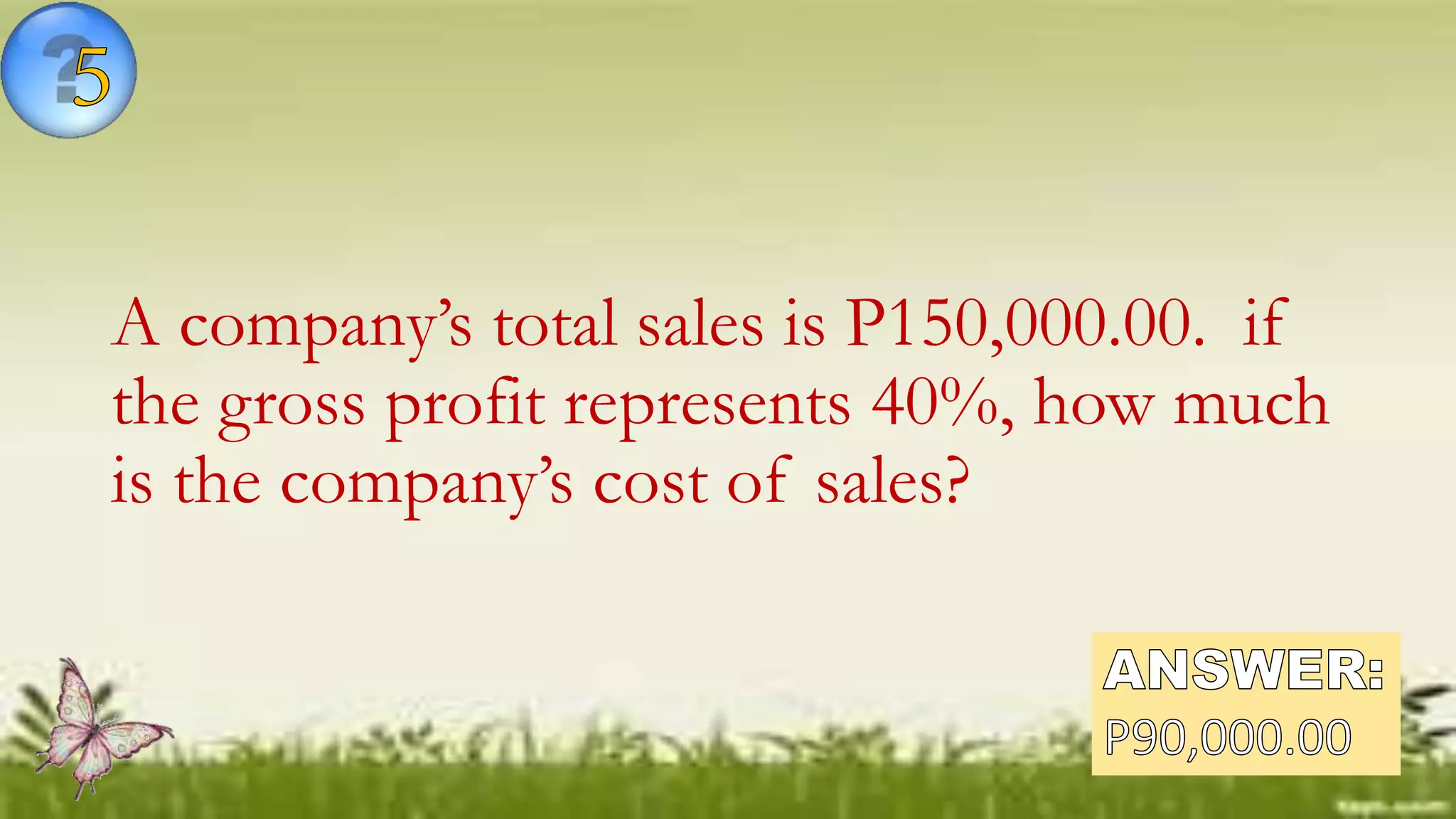 Reviewer grade 11 business math 1st quarter | PPTX