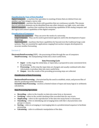 Reviewer in computer fundamentals for mma | DOCX