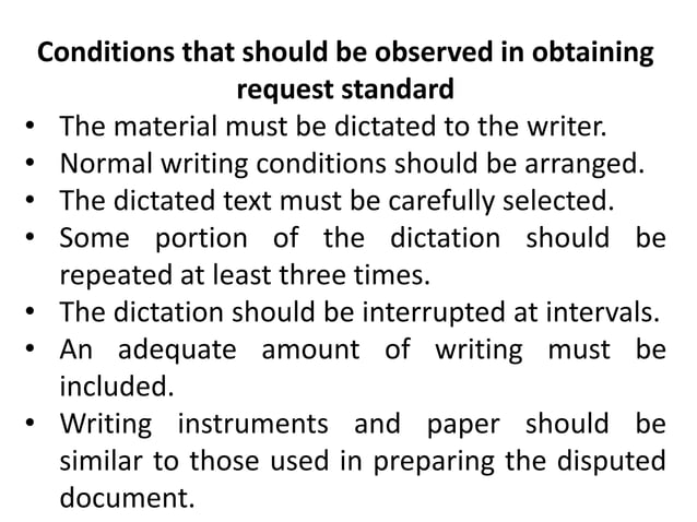 REVIEWER IN QUESTIONED DOCUMENT EXAMINATION.pptx | Drawing and Sketching | Arts and Crafts