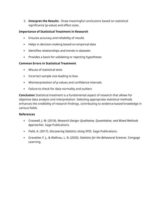 Reviewer fJHS Statistical Treatment.docx