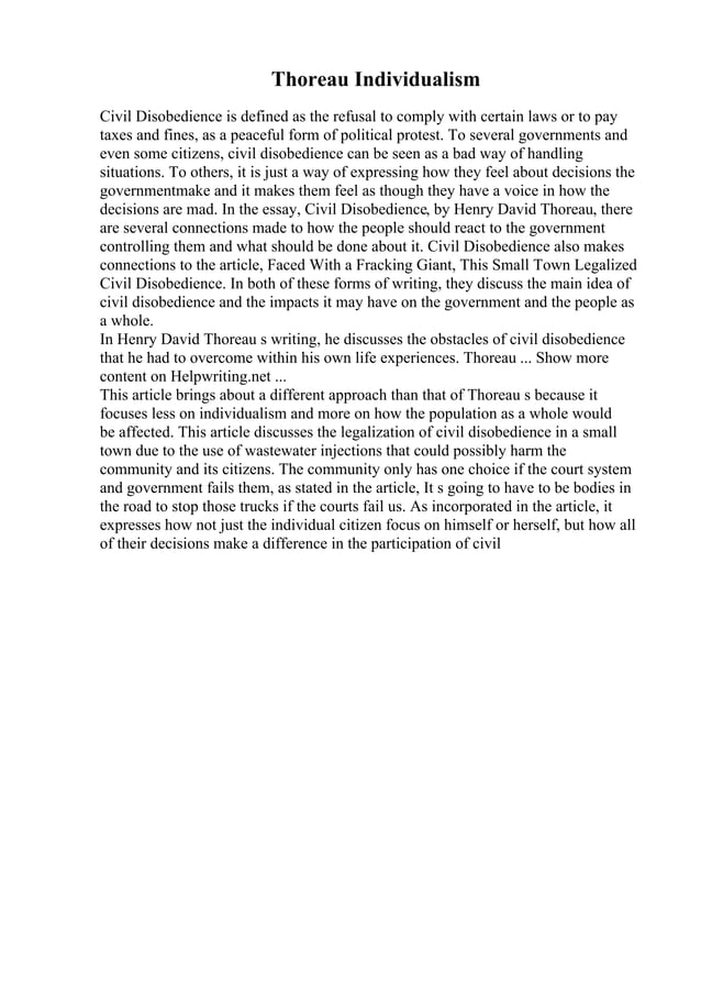 Review Essay Example | PDF