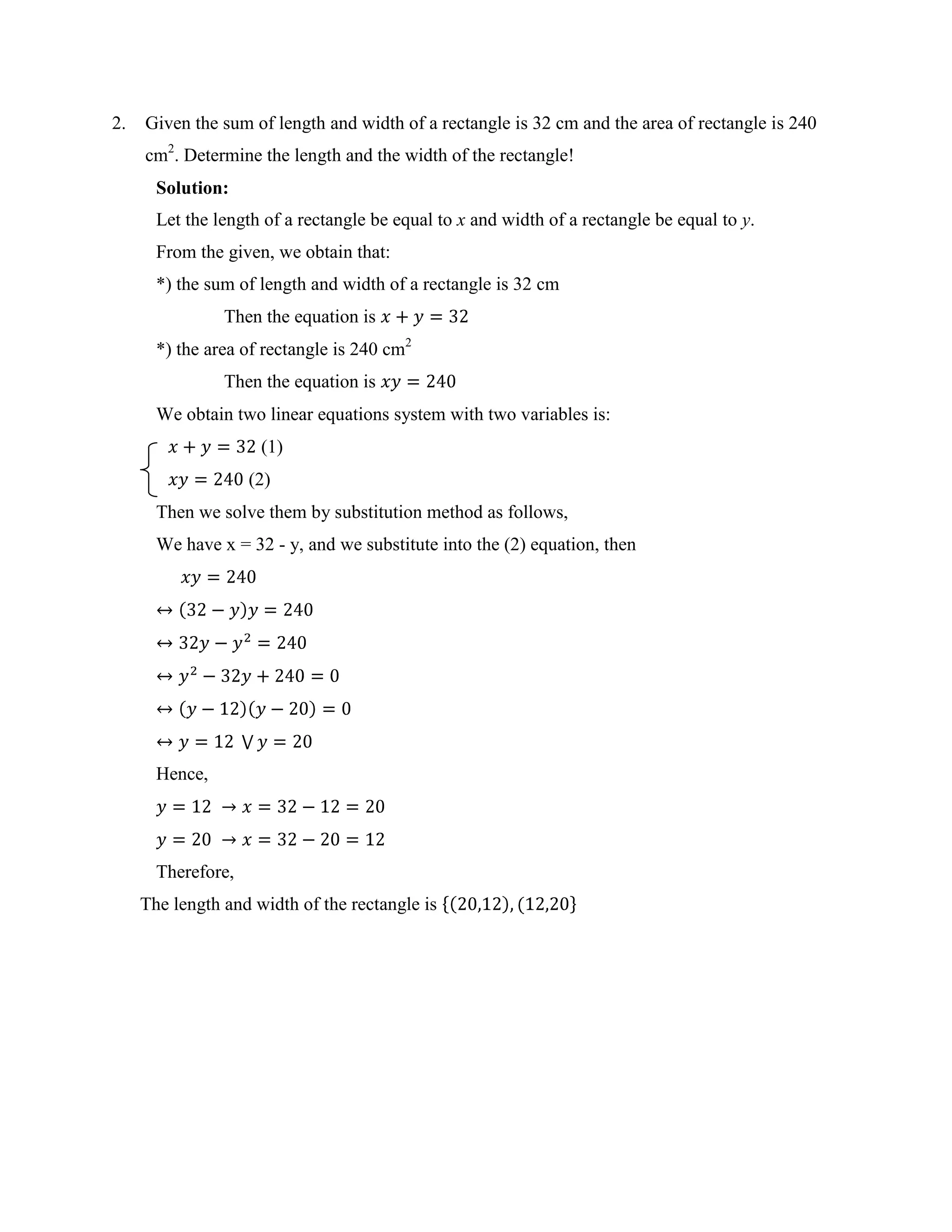 Review exercise | PDF