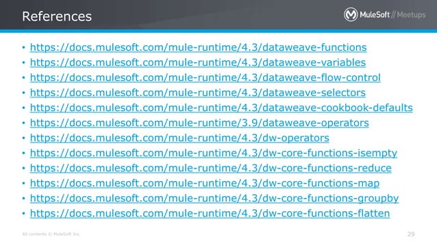 Reviewing a Complex DataWeave Transformation Use-case | PPT