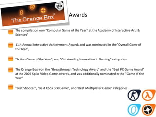 Reviewing A Game - The Orange Box | PPT