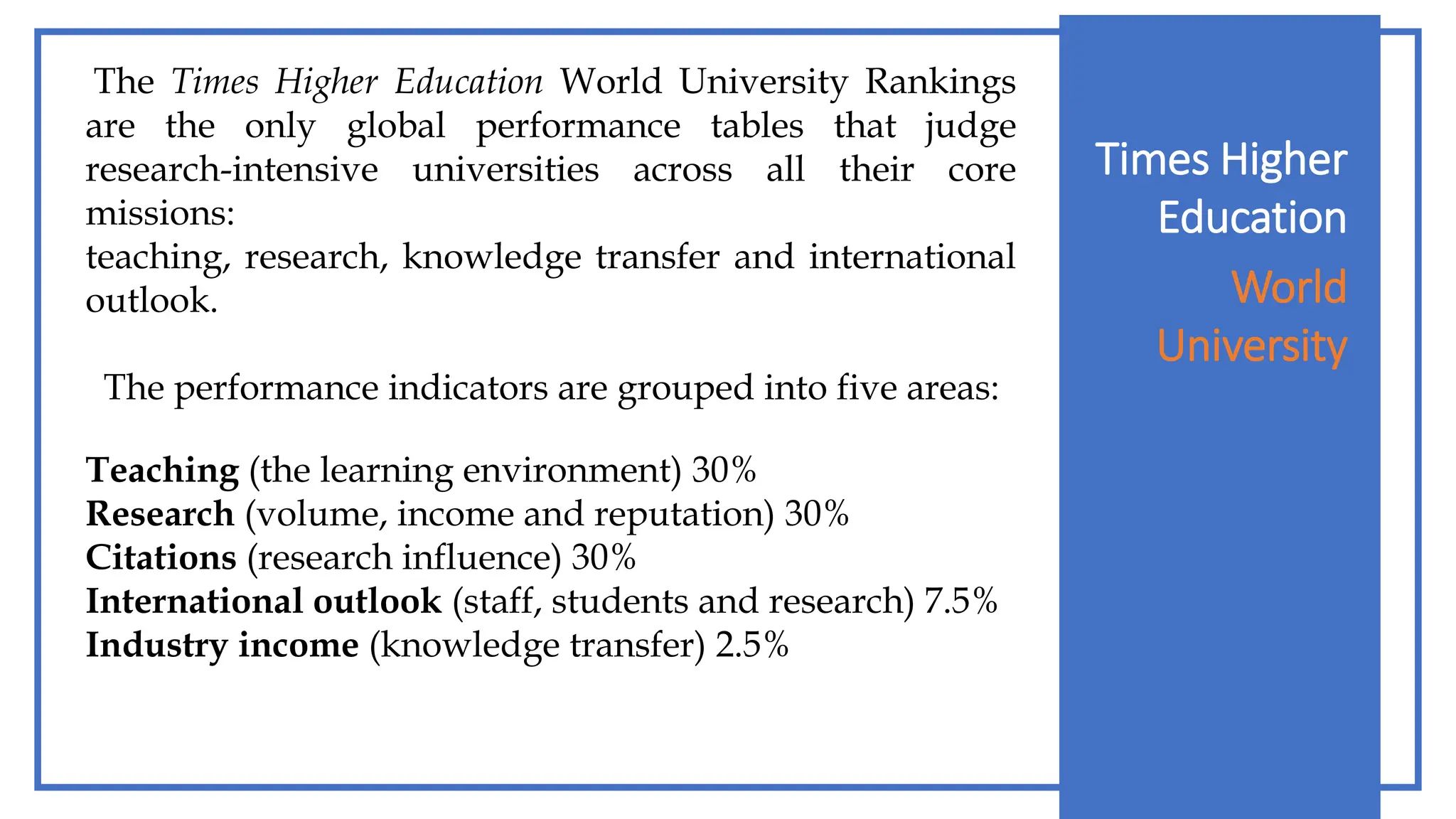 Reviewing and summarization of university ranking system to.pptx