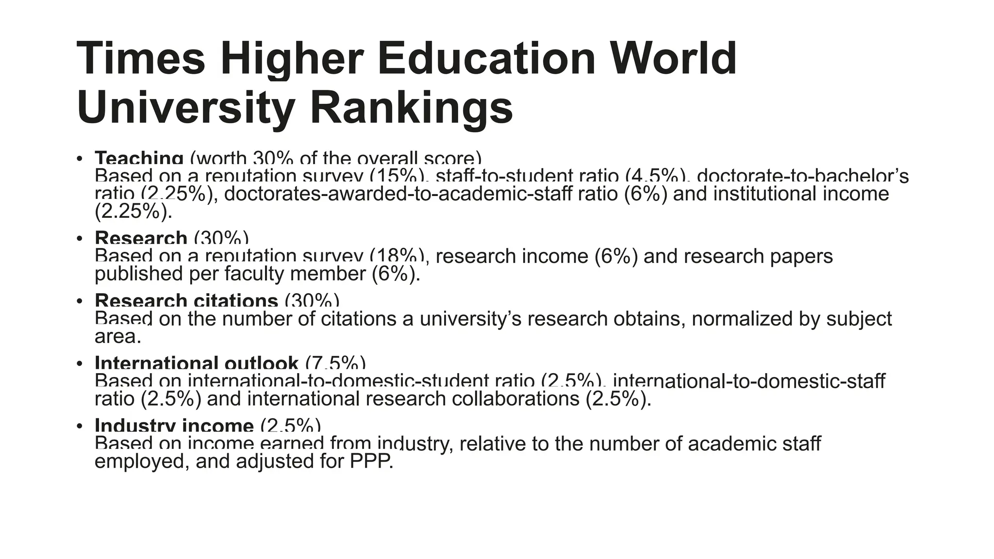 Reviewing and summarization of university ranking system to.pptx