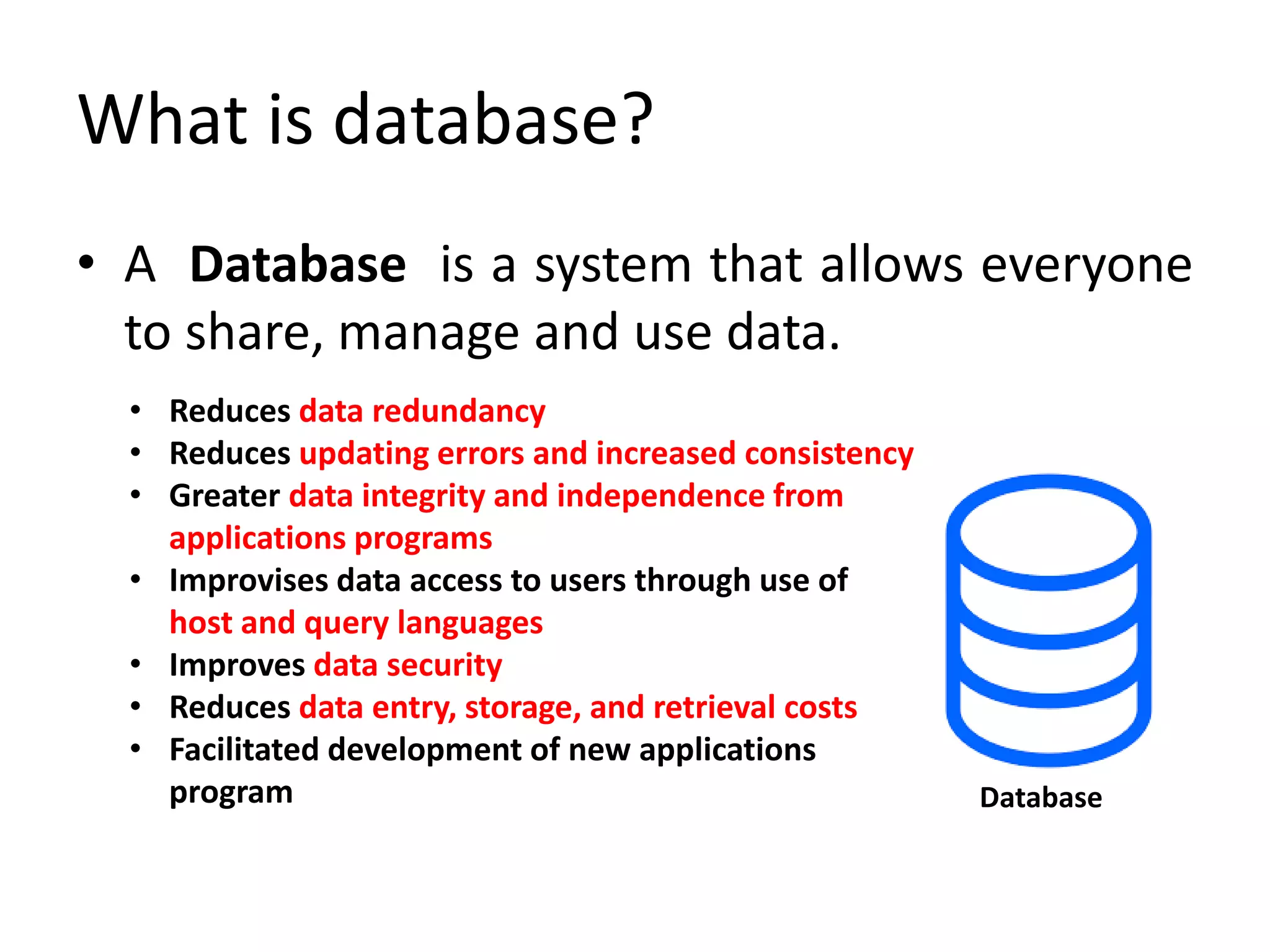 Reviewing basic concepts of relational database | PPT