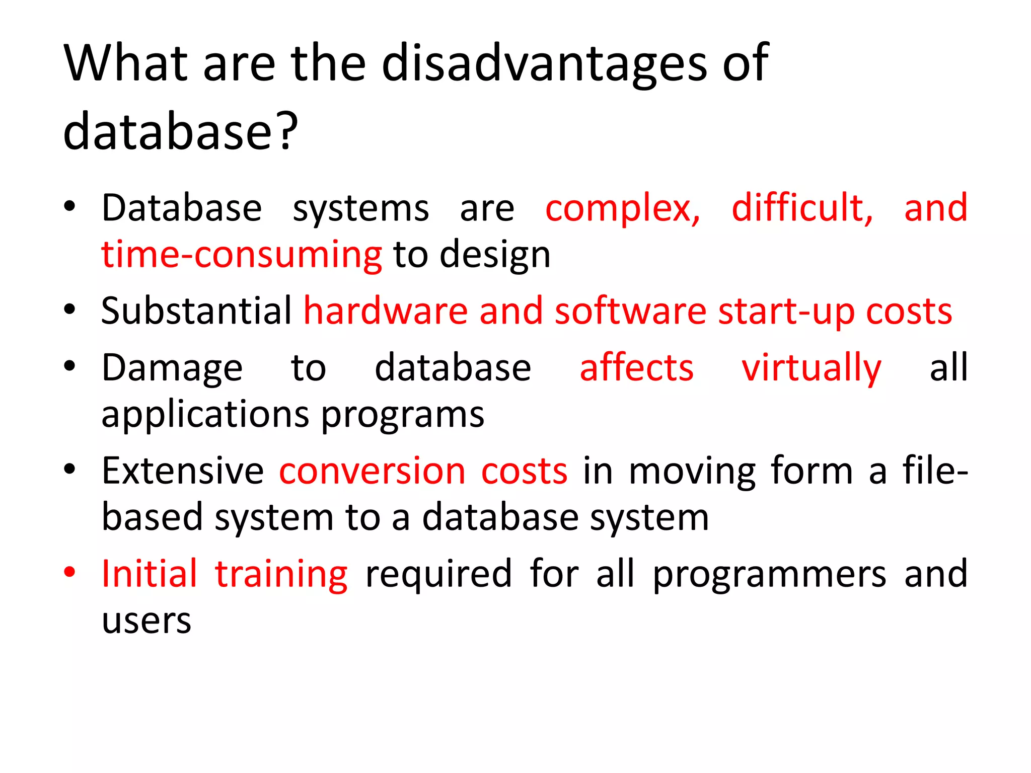 Reviewing basic concepts of relational database | PPT