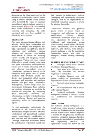 Reviewing Ground Behavior and Seismic Phenomena -Formatted Paper.pdf | Free Download
