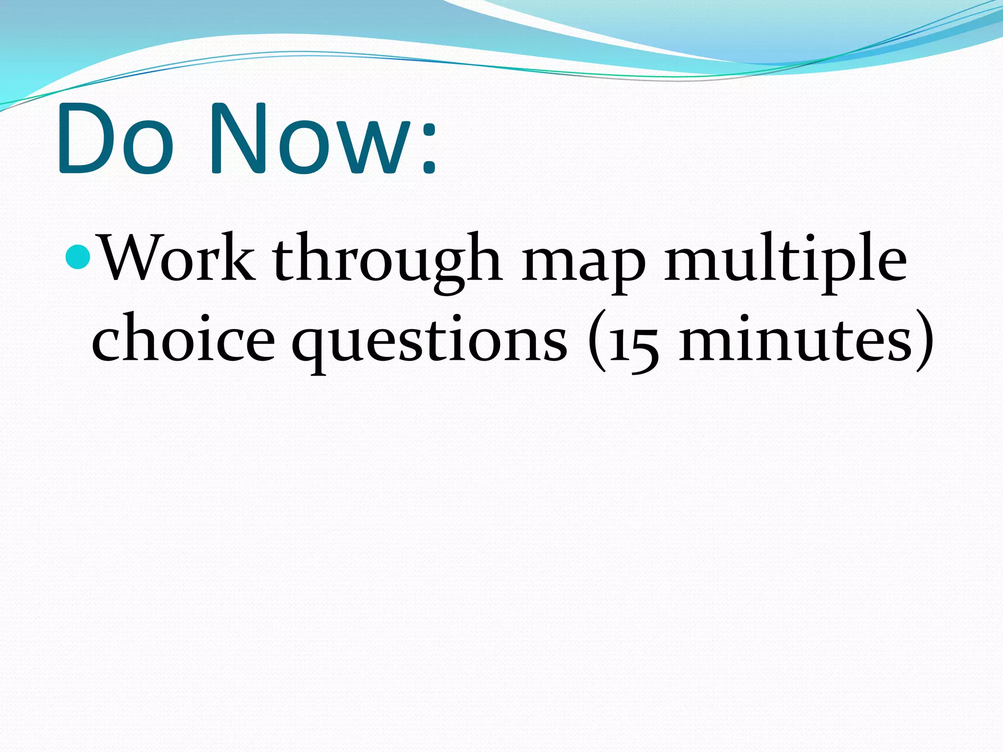 Reviewing Maps: STARR Test Prep | PPT