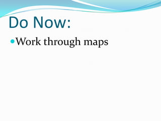 Reviewing Maps: STARR Test Prep | PPTX