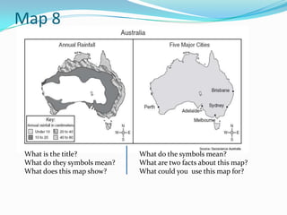 Reviewing Maps: STARR Test Prep | PPTX