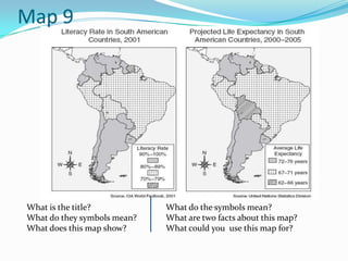 Reviewing Maps: STARR Test Prep | PPTX