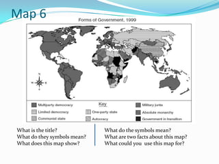 Reviewing Maps: STARR Test Prep | PPTX