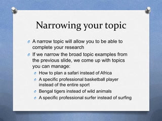 Reviewing the I-search paper | PPTX