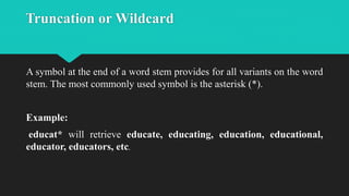 Reviewing of the Literature---- research | PPTX