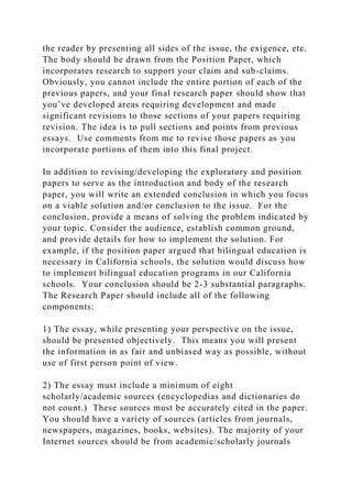 Review Instructions for Essay 4--The Research Paper The ins.docx