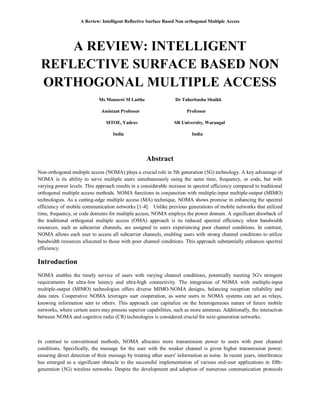 Review Intelligent Reflective Surface Based Non Orthogonal Multiple Access (1).pdf