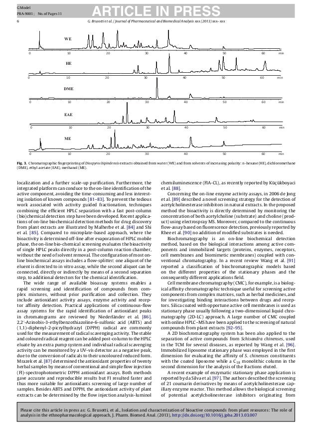 Review Isolation And Characterization Of Bioactive Compounds From Pla…