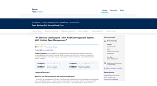 Review_IT Service Management Tools_ManageEngine_ServiceDesk Plus ...