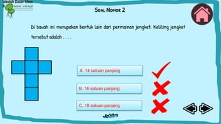 'Review Keliling Bangun Datar Level 3' .ppsx