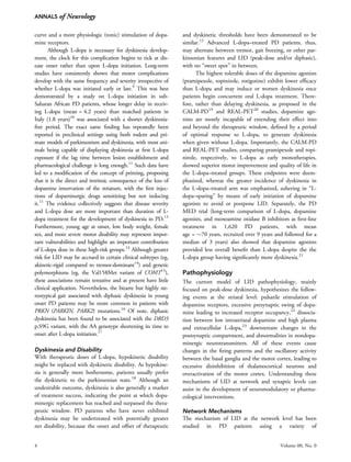 Levodopa-Induced Dyskinesia in Parkinson Disease: Current and Evolving ...