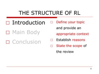 Review literature.ppt