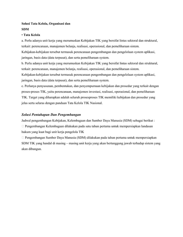 Review masterplan provinsi jawa timur | PDF