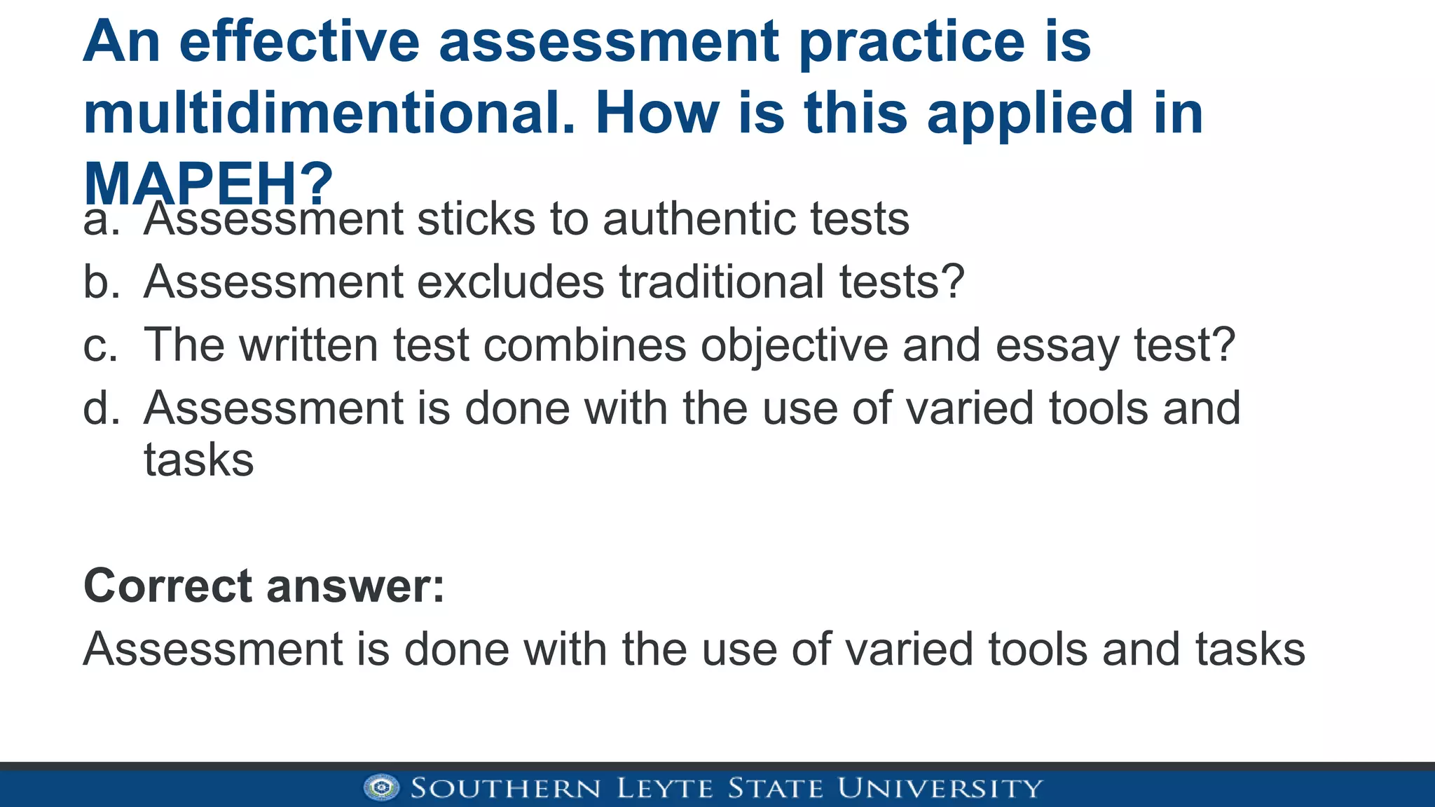 Review material for Licensure Examination for teachers (MAPE) | PPT