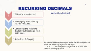 Review Math Quadratic Equations through Quadratic Formula | PPT