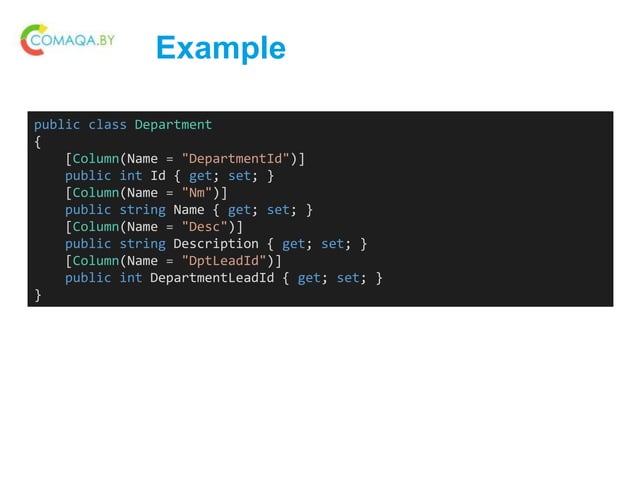 Review of micro Orm in c#
