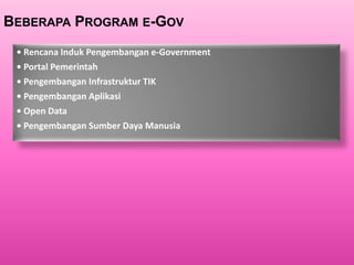 Review Master Plan e-gov | PPTX