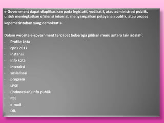 Review Master Plan e-gov | PPTX