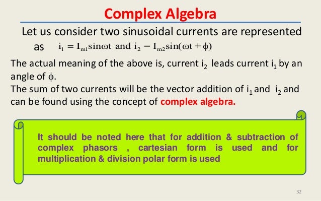 Review of ac fundamentals