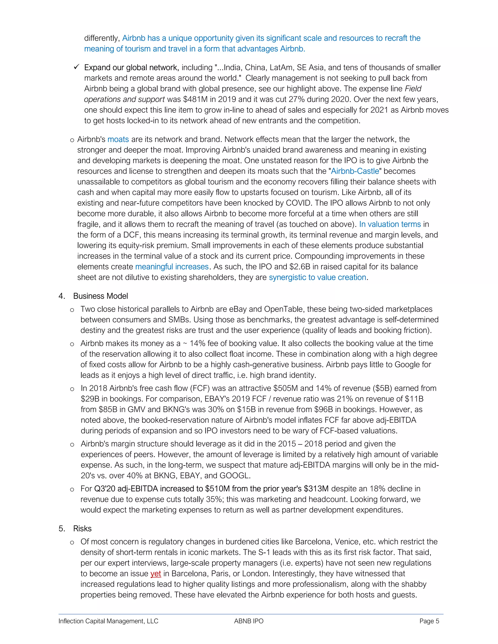 Review of Airbnb's IPO and S-1 | PDF