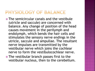 Review of anatomy and physiology of the ear | PPTX