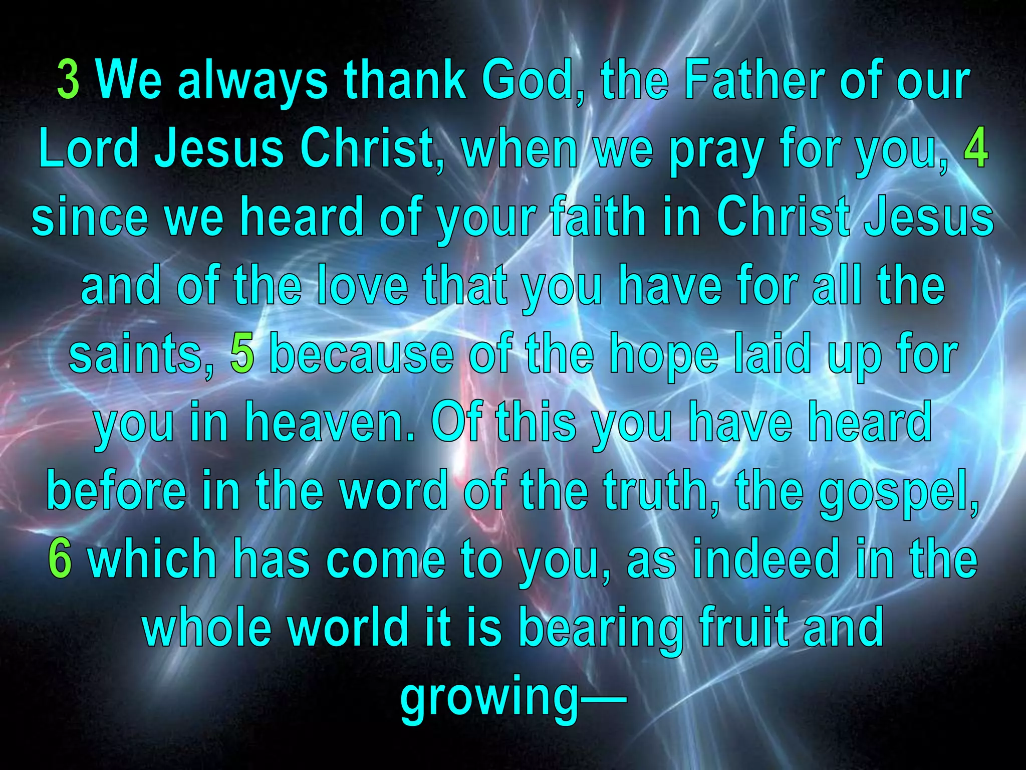 Review of Colossians | PPTX