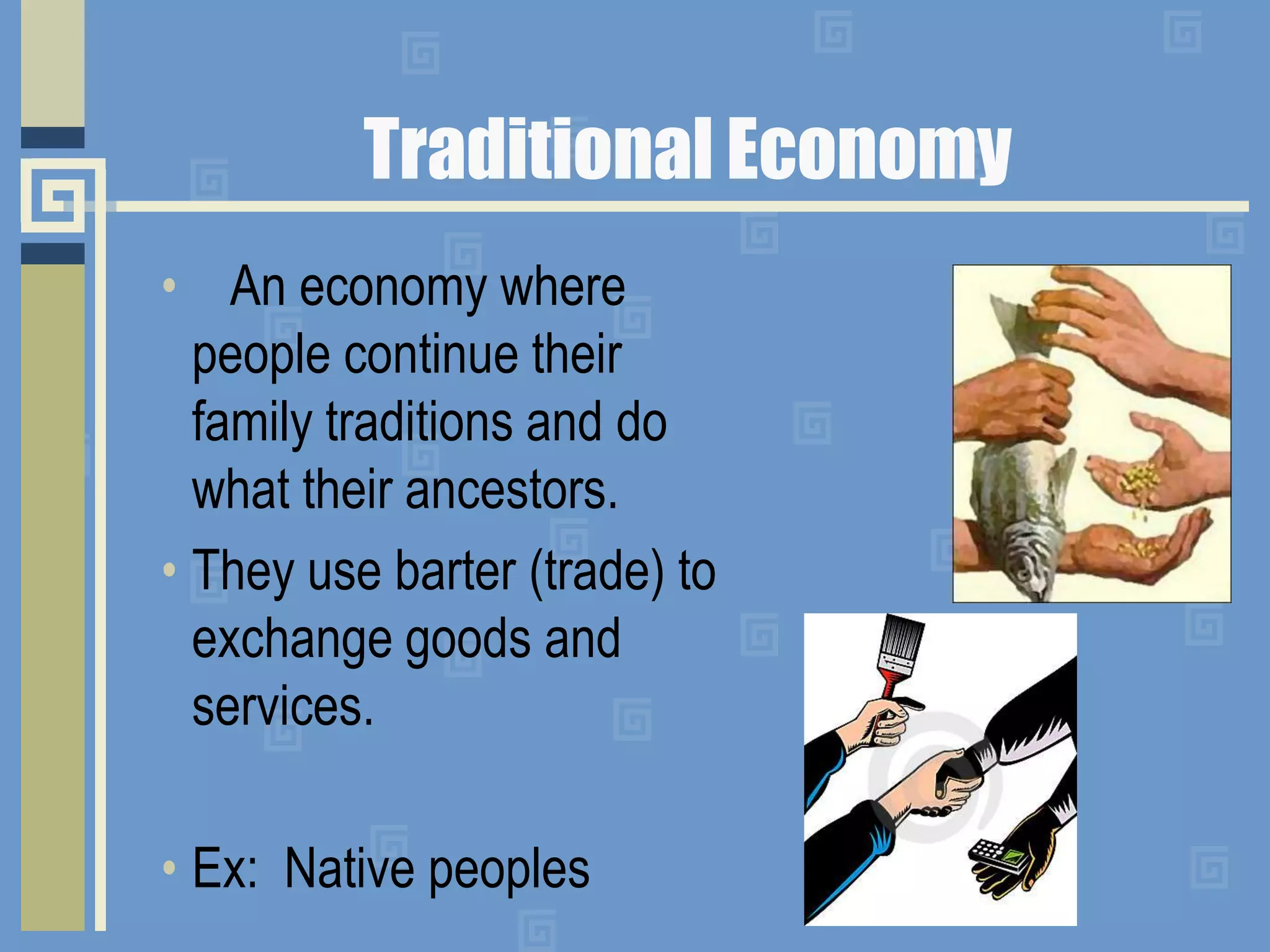 Review of economic systems and continuum | PPTX