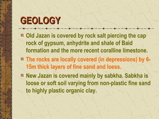 Review of geological hazards in jazan, saudi arabia | PPT
