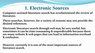 Review of Literature | PPTX