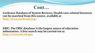 Review of Literature | PPTX