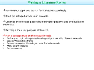 Research Methodology: Review of Literature.pptx